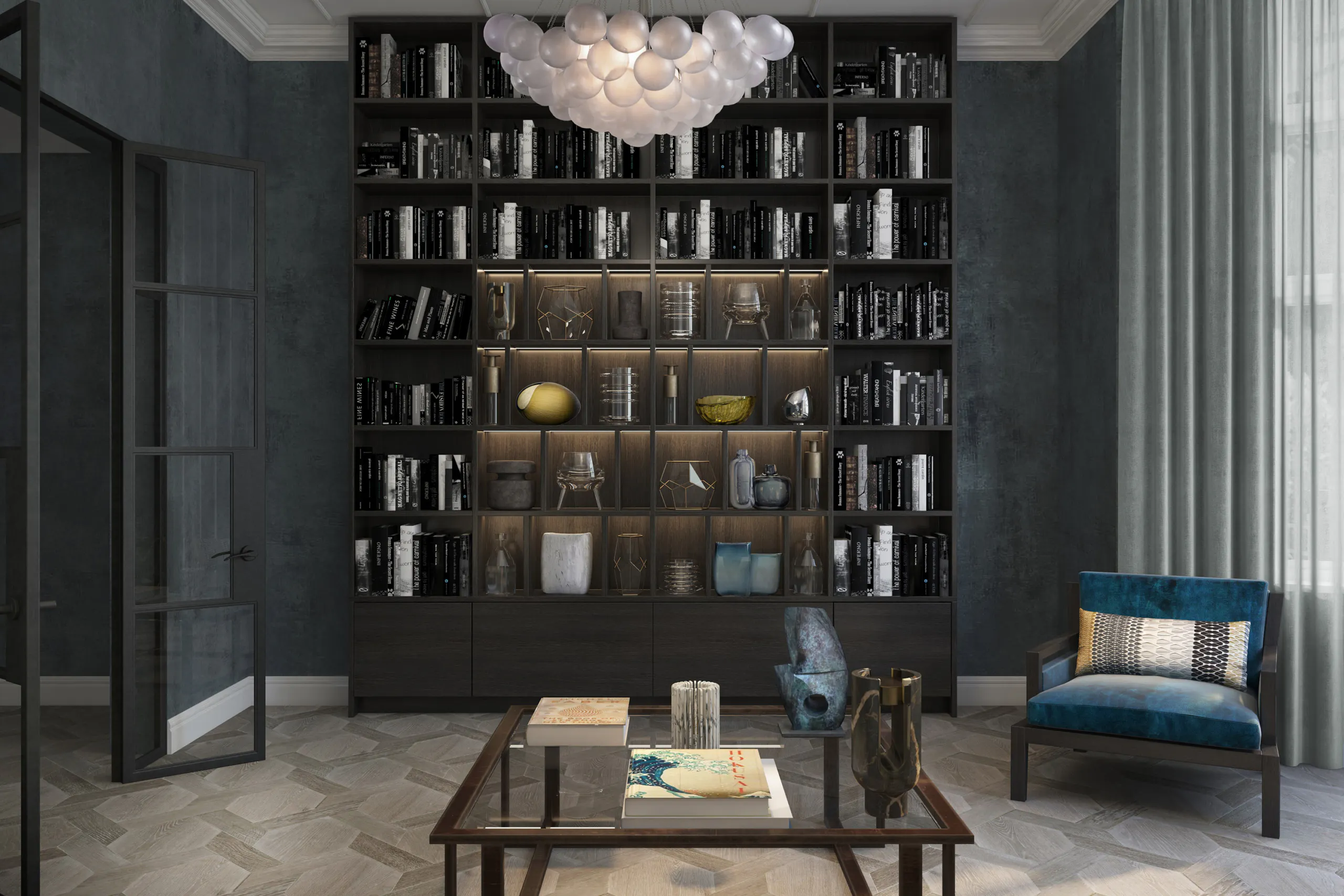Bespoke Library & Study Joinery | Libraries & Workspaces | HUX London