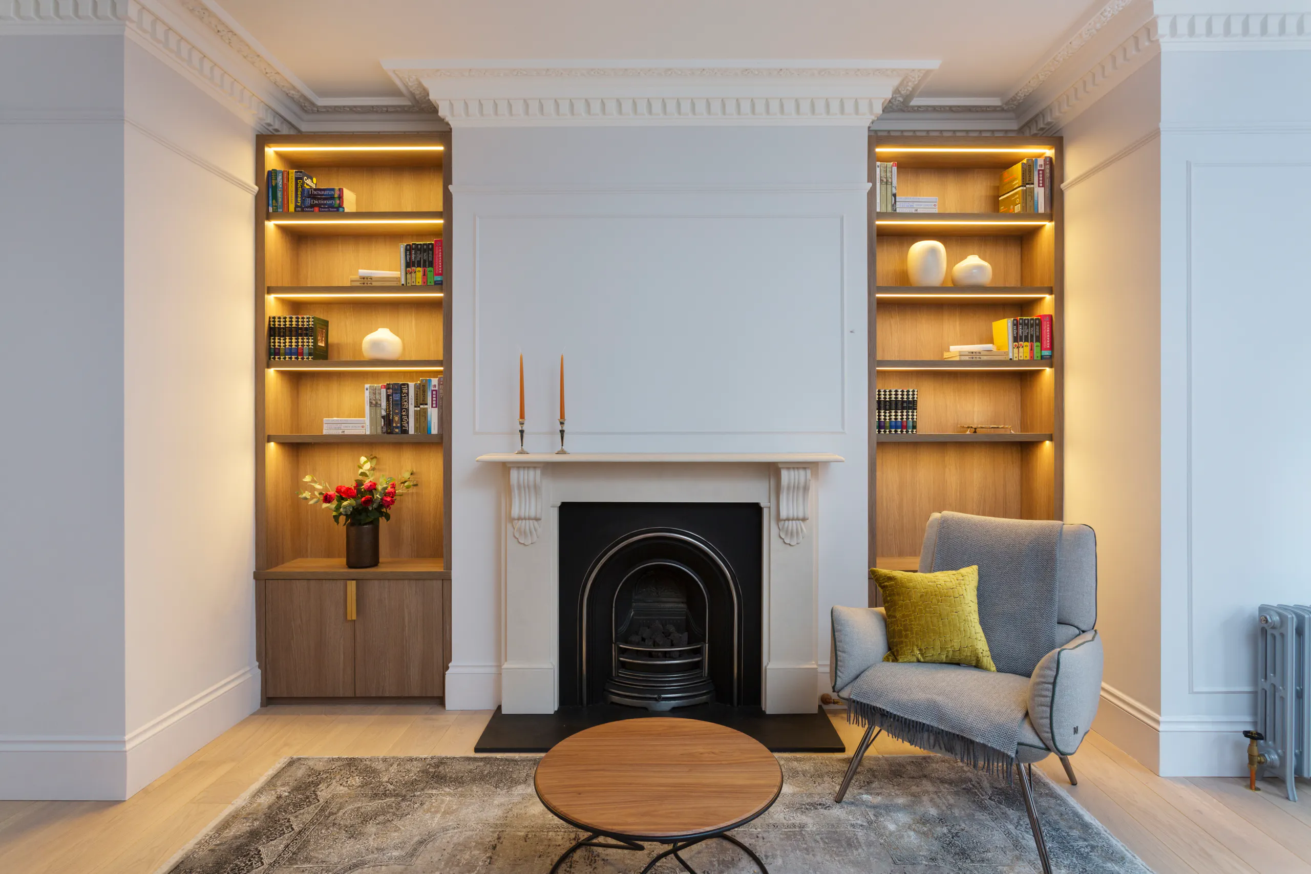 Bespoke Library & Study Joinery | Libraries & Workspaces | HUX London